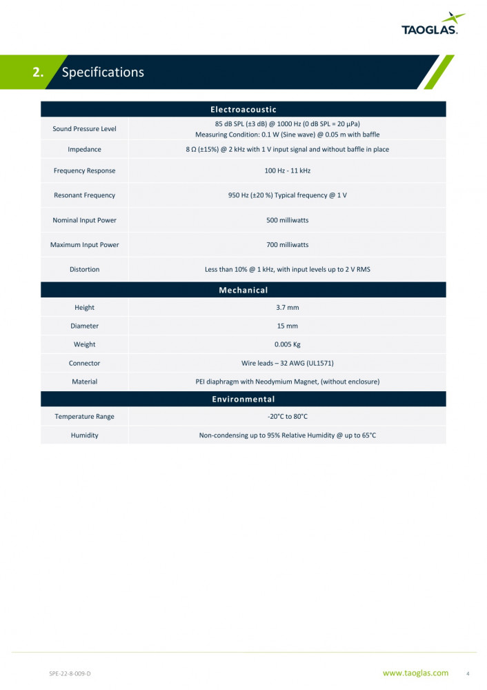 SPKM.15.8.A datasheet page 4
