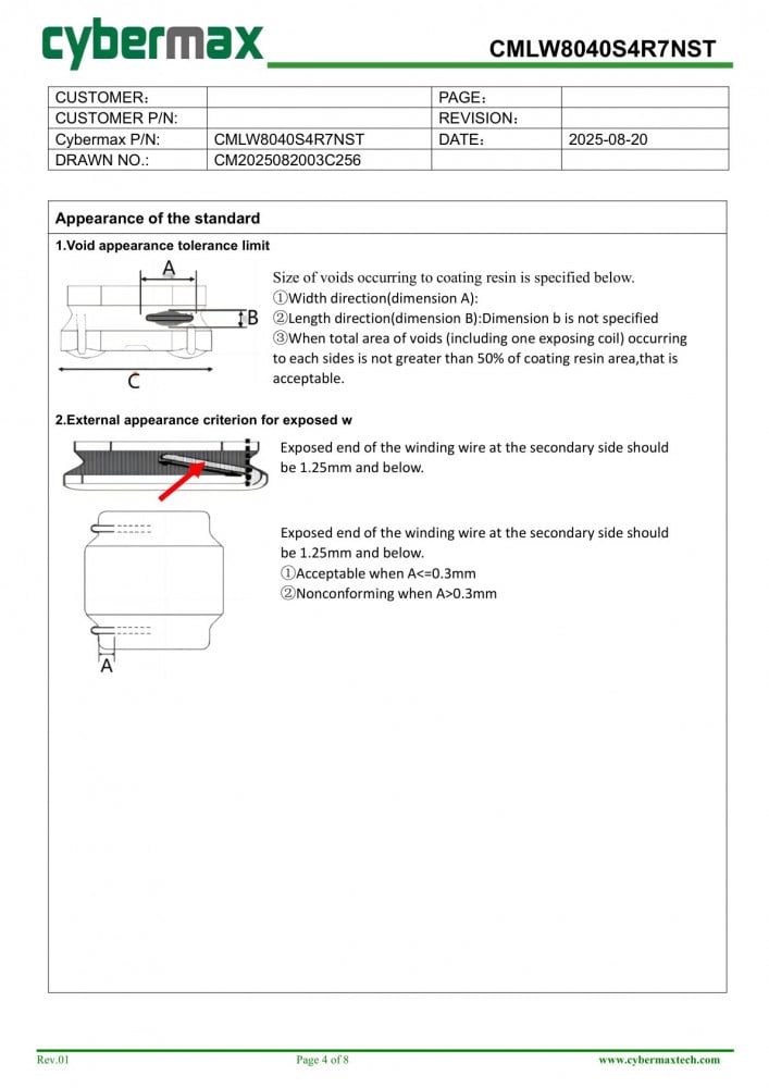 CMLW8040S4R7NST datasheet page 4
