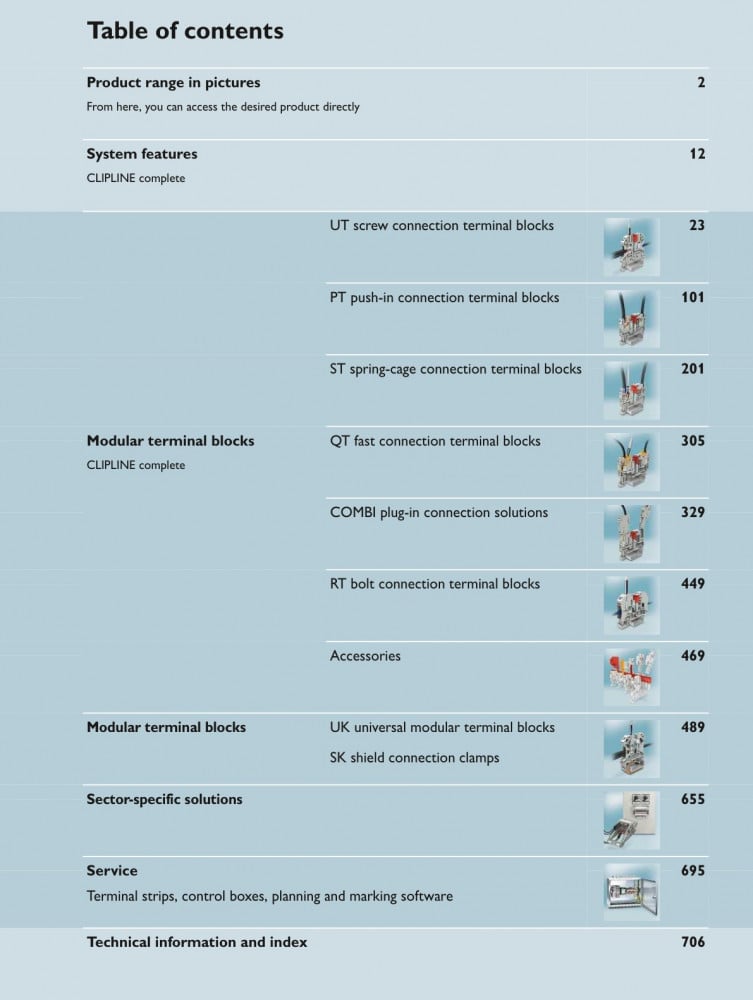 Phoenix Contact catalog page 3