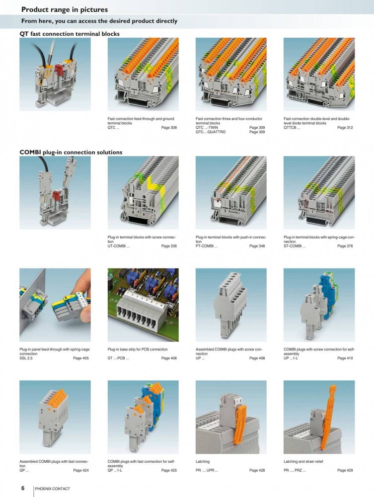 Phoenix Contact catalog page 8