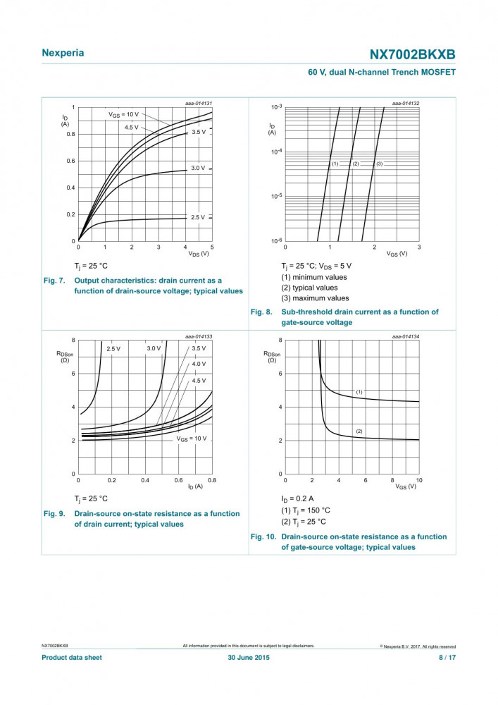 NX7002BKXBZ datasheet page 8