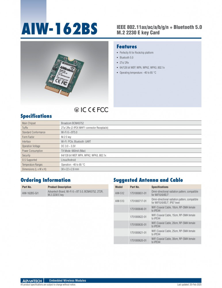 AIW-162BS product documentation image