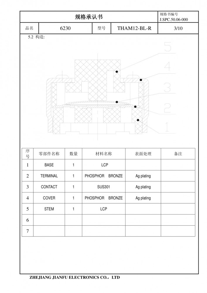 THAM12-BL-R specification page 4