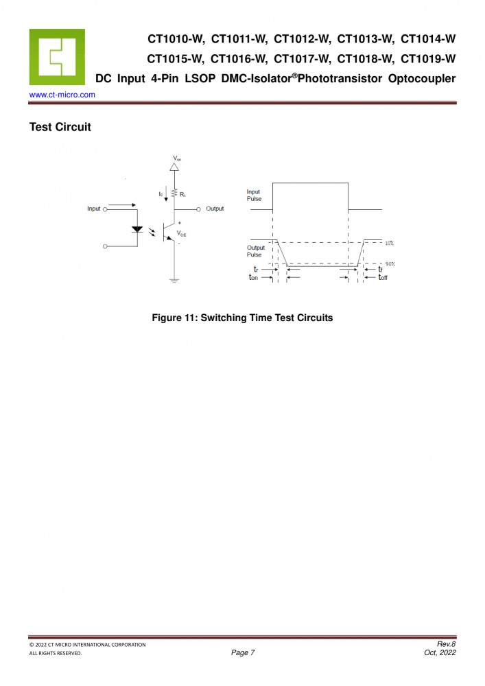 CT1019-W datasheet page 7