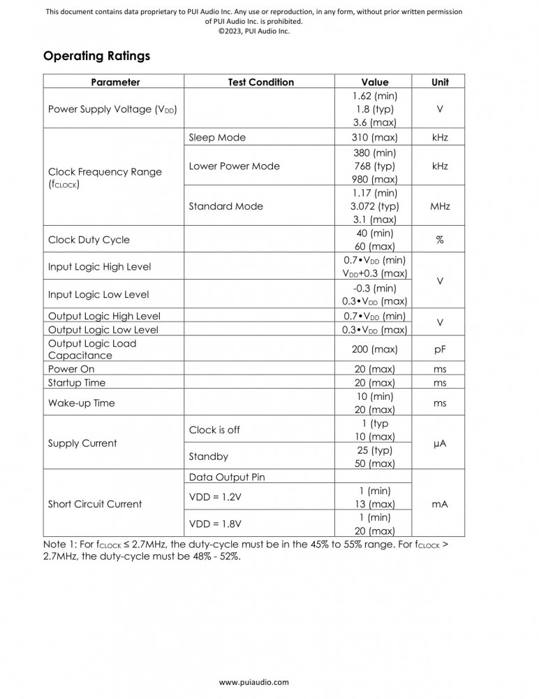 DMM-3526-3-B datasheet page 3