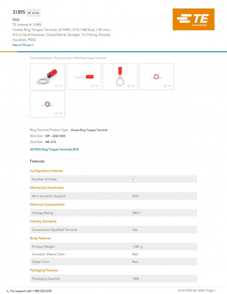 31895 technical document page 1
