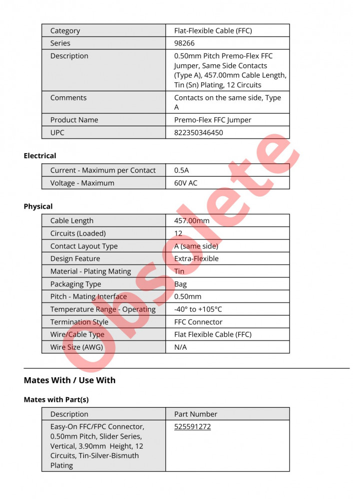MOLEX 982660645 product document image, page 2
