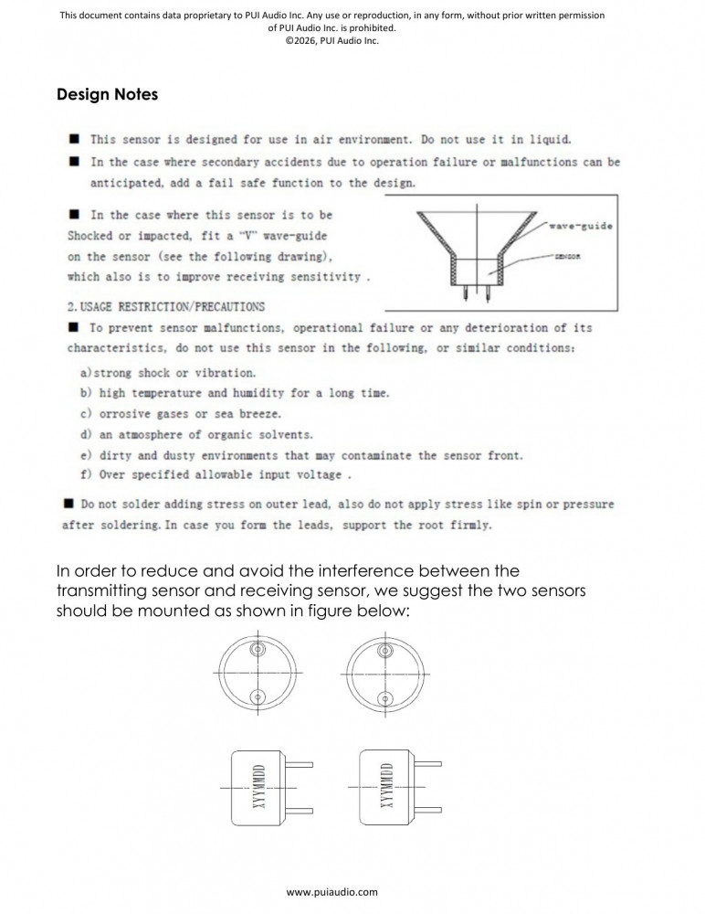 UT-1240K-TT-2 datasheet page 5