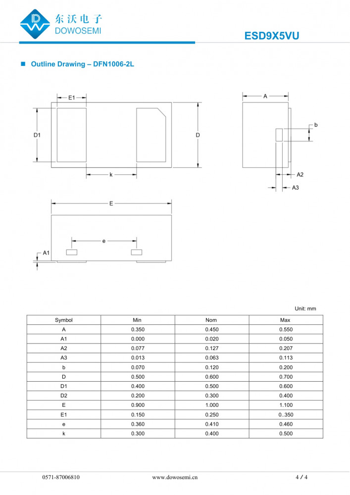 ESD9X5VU datasheet page 4