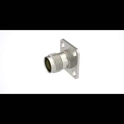 TNC / SQUARE FLANGE JACK RECEPTACLE WITH SLOTTED CONTACT for sale