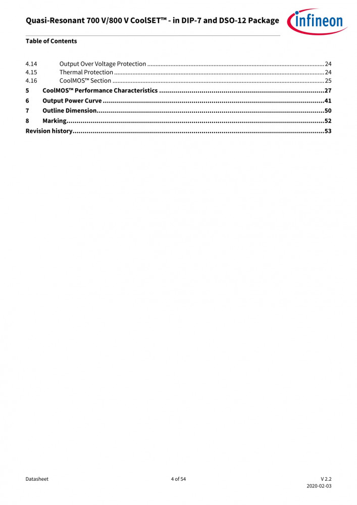 ICE5QR2270AZ datasheet page 4