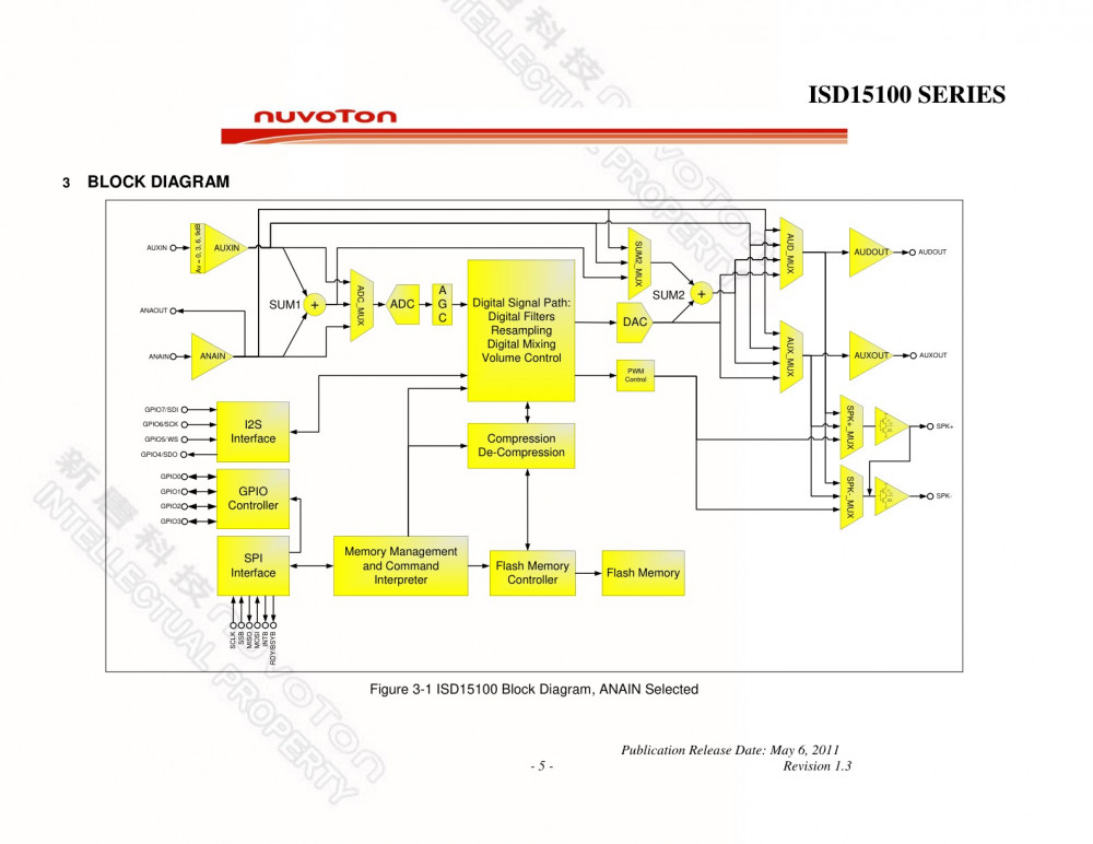 ISD15100 datasheet page 5