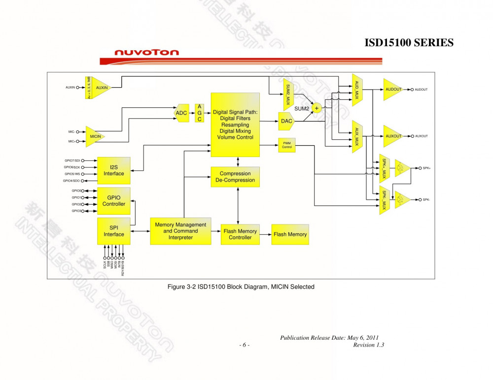 ISD15100 datasheet page 6