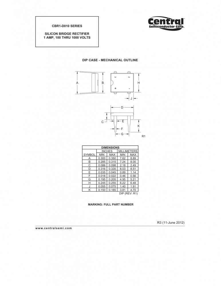 CBR1-D060 PBFREE datasheet page 2
