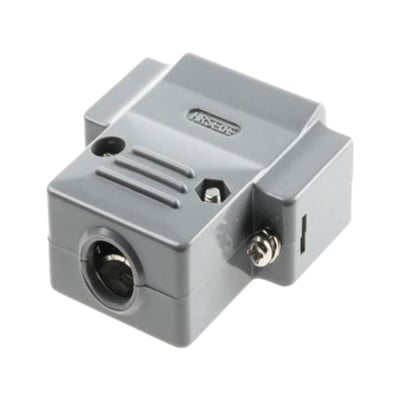 HRS HDE-CTF1(50) D-Sub Backshell Hood for D-Shaped Connectors