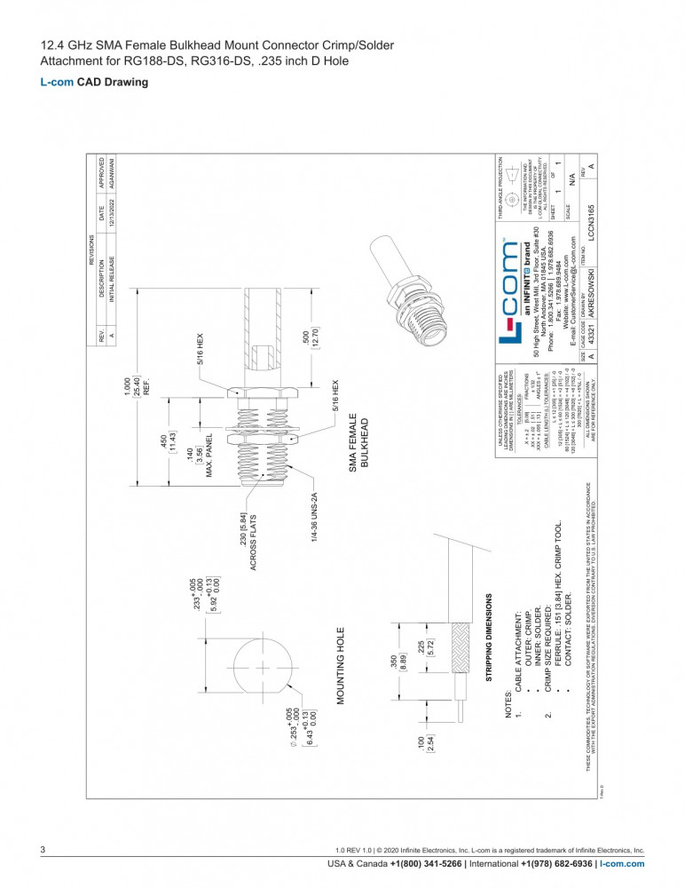 LCCN3165 product documentation page 3