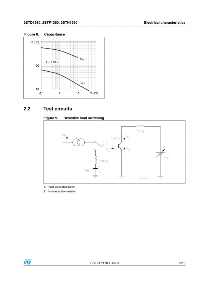 2STN1360 datasheet page 5