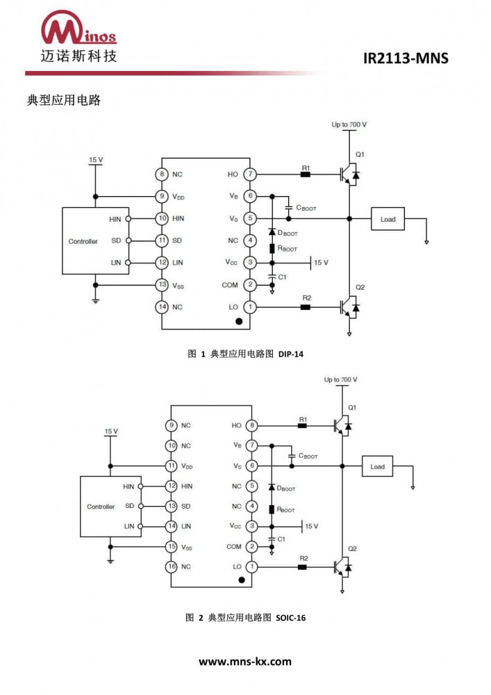 IR2113S-MNS datasheet page 2
