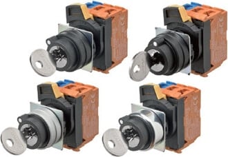 OMRON A22NK-3MB-01DA-P202 Keylock Switch for sale