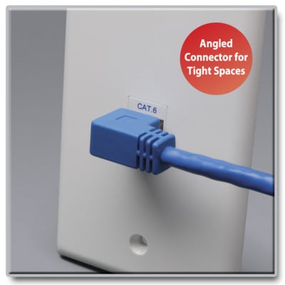 EATON N204-S01-BL-RA Modular Ethernet Cable (RJ45)