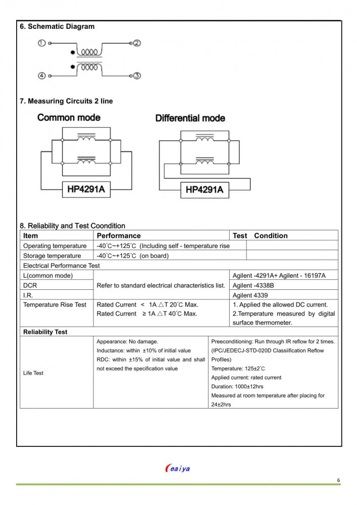 CCM2012F2 datasheet page 6