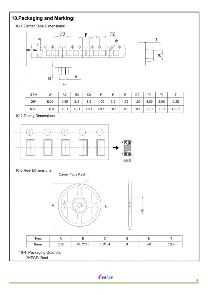 CCM2012F2 datasheet page 9