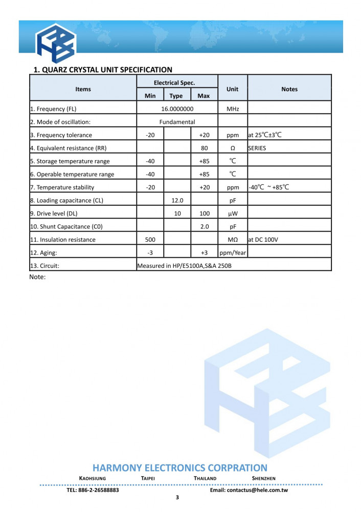 X3S016000DC1H-U datasheet page 4