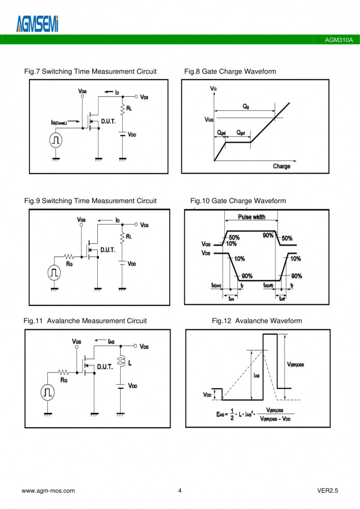 AGM310A datasheet page 4
