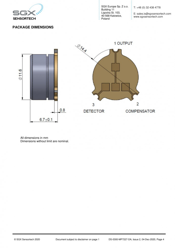 MP7227-DA datasheet page 4