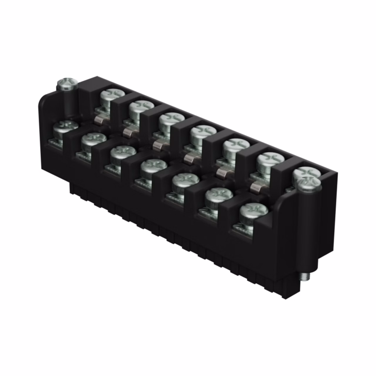 5.08mm Pitch Beau EuroMate Pluggable Terminal Block, Dual Level, 270° Wire Entry, with Retention Screws, 14 Circuits for sale