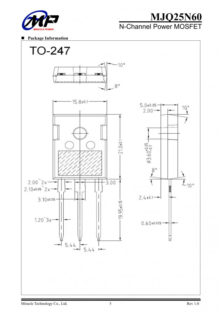 MJQ25N60 datasheet page 5