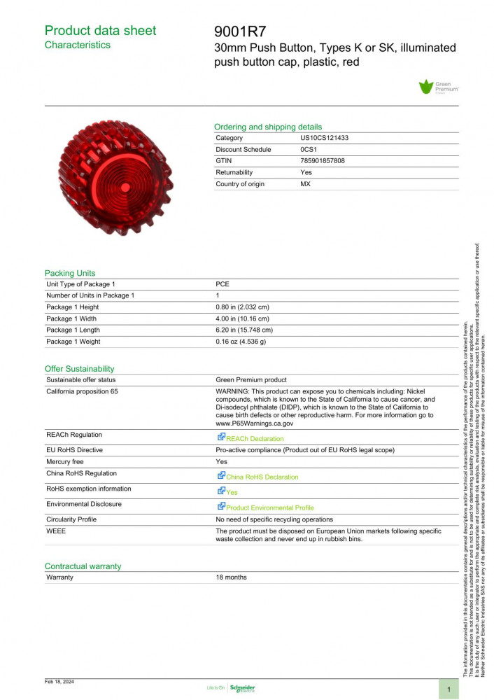 9001R7 technical document preview