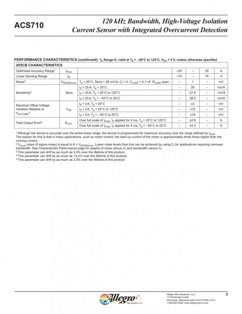 ACS710 datasheet page 10