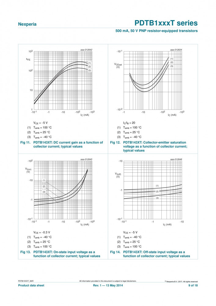 PDTB114ETVL technical document page 9