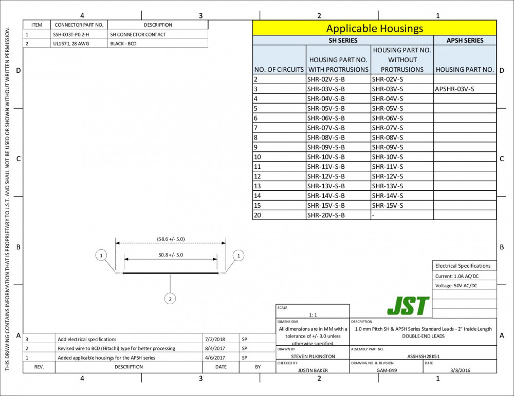 ASSHSSH28K51 technical drawing
