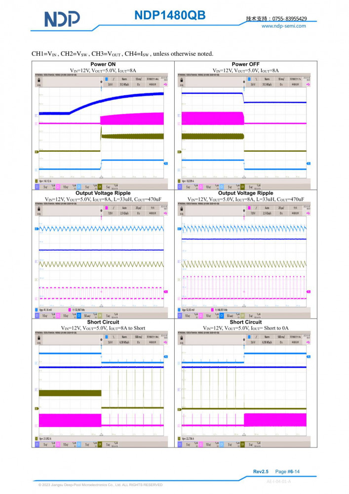NDP1480QB datasheet page 6