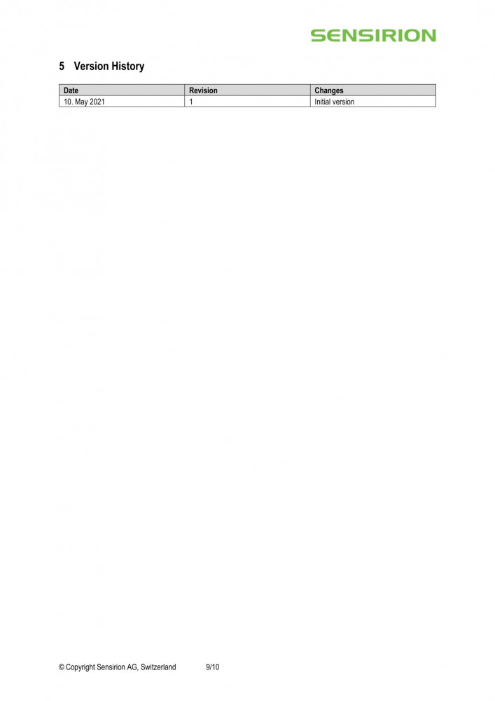SHT4x Smart Gadget document page 9