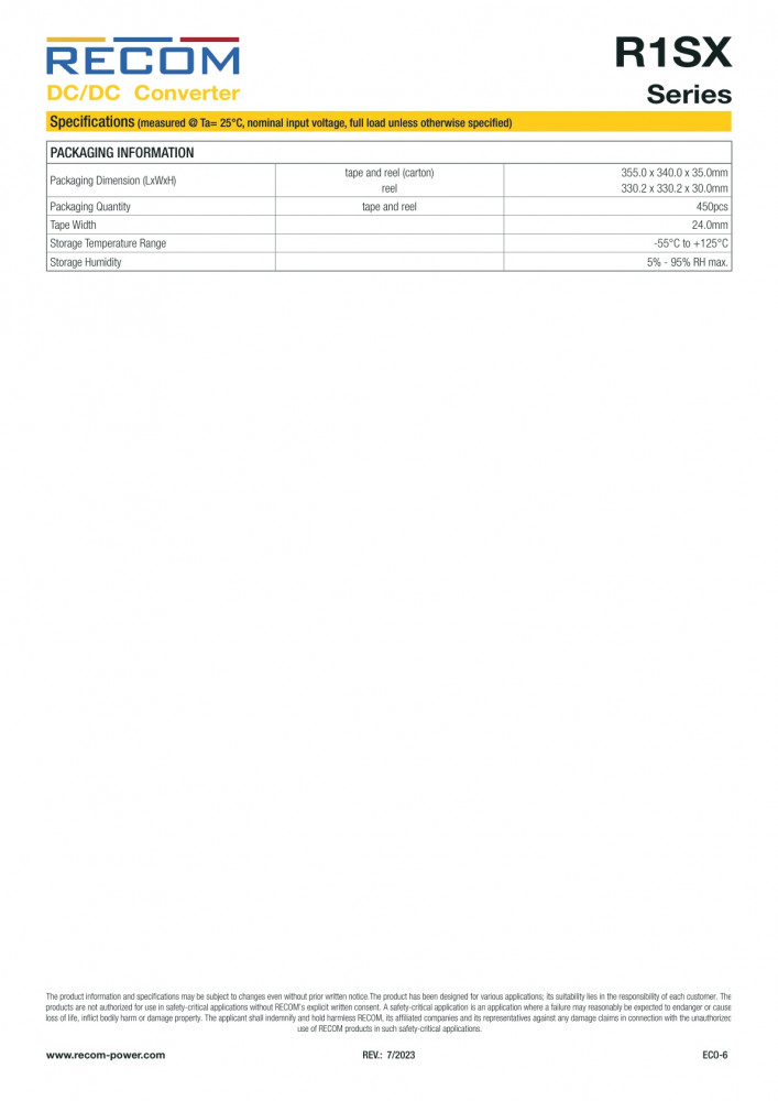 R1SX technical document, page 6