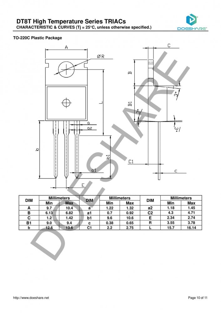 DT8T10I-BH datasheet page 10
