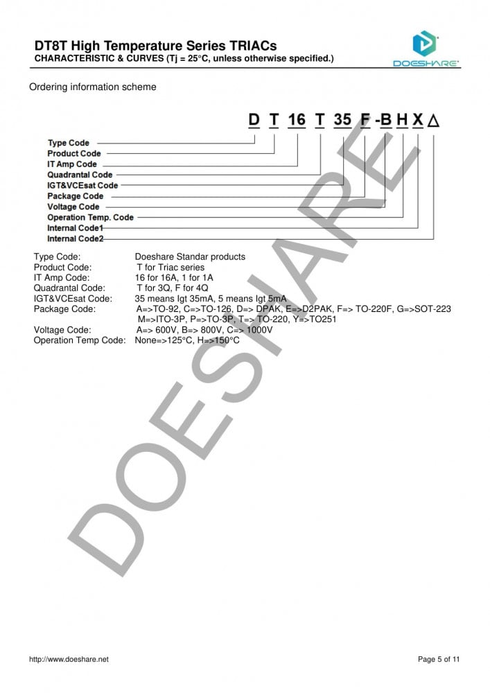 DT8T10I-BH datasheet page 5