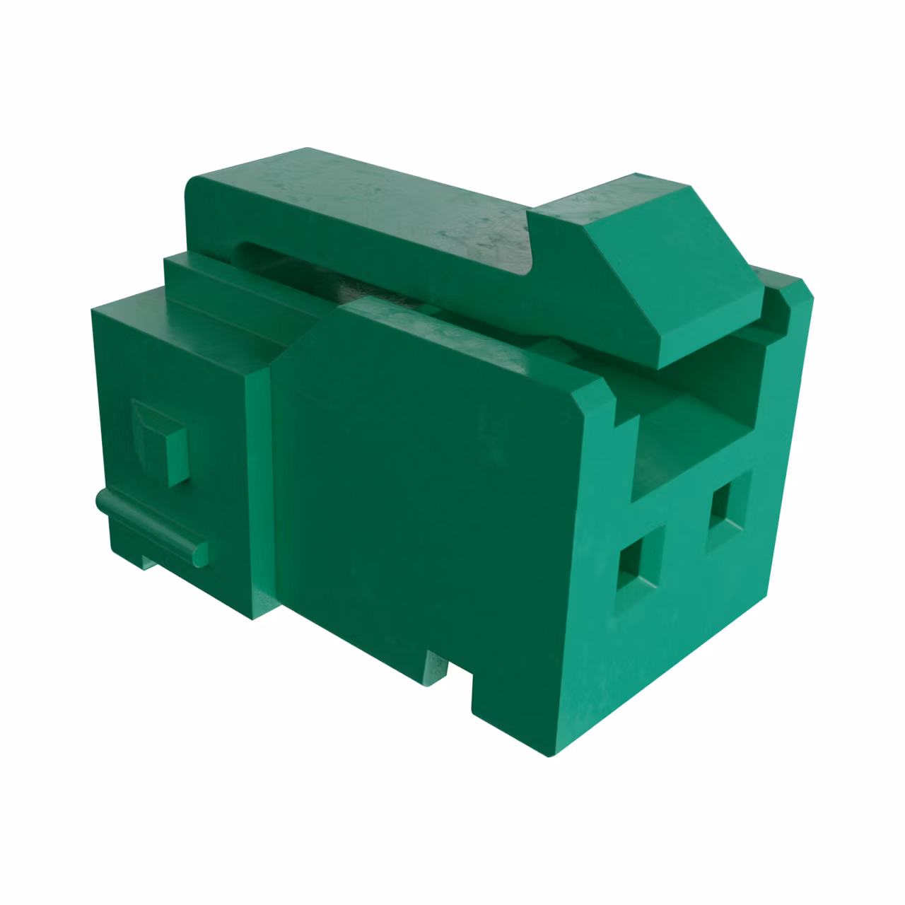 2.00mm Pitch MicroTPA Receptacle Housing, Positive Lock, 2 Circuits, Green for sale