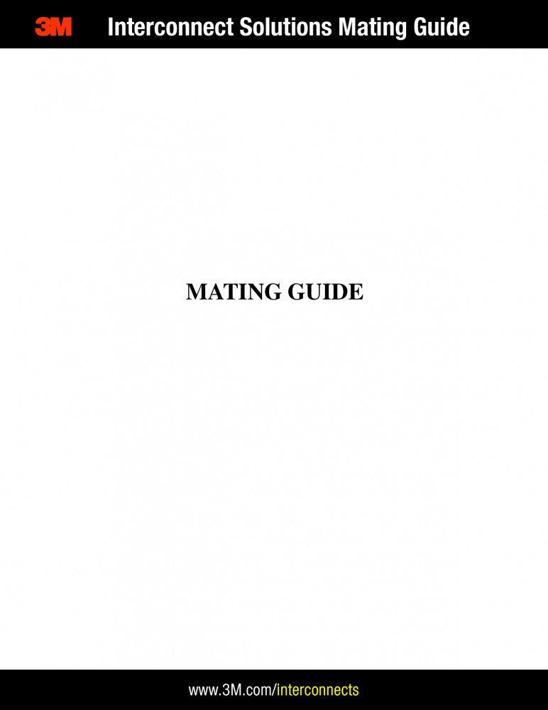 3M P50 technical document page 1