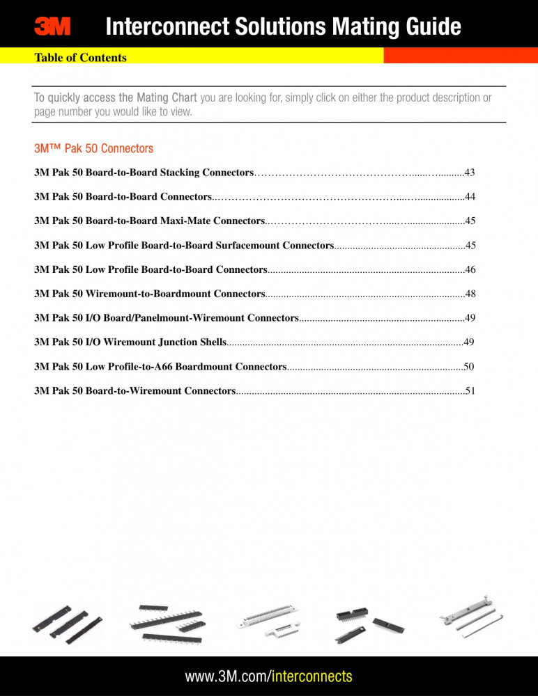 3M P50 technical document page 6