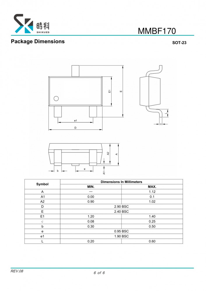 MMBF170 datasheet page 6