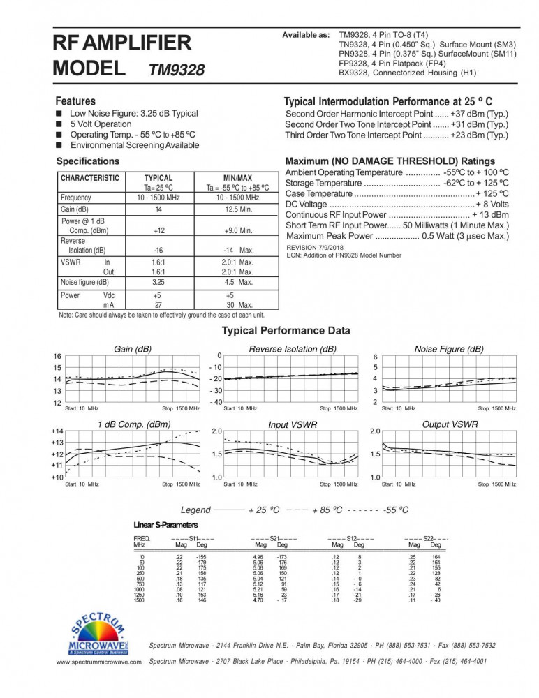 TM9328 technical document page