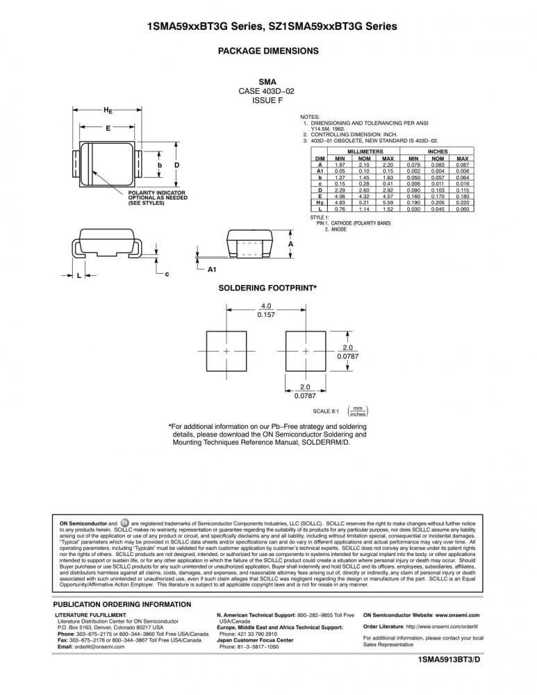 1SMA5929BT3G datasheet page 5