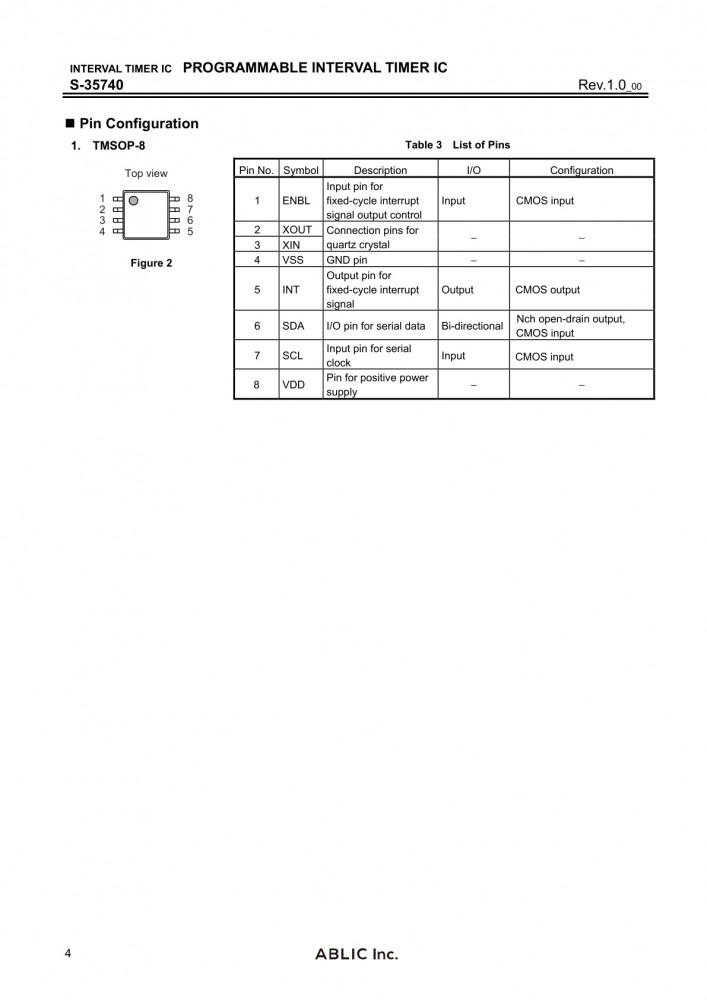 S-35740 datasheet page 4