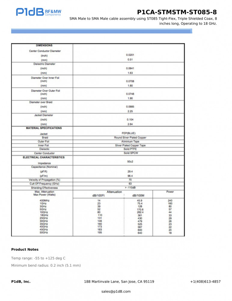 P1CA-STMSTM-ST085-8 product document page 3