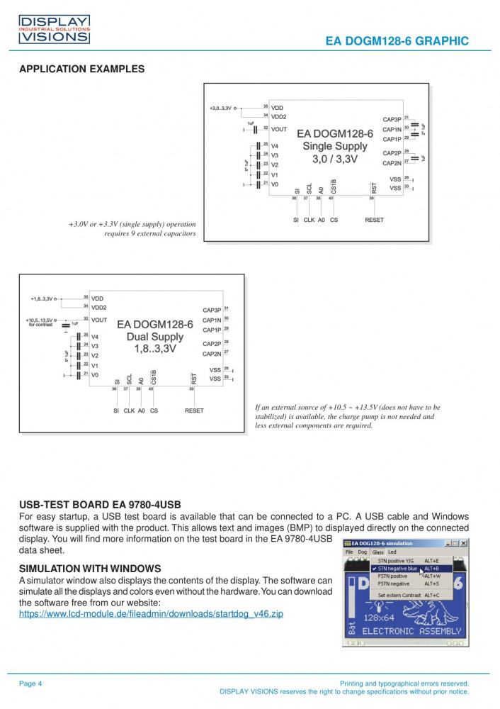 EA LED55X46-G technical document page 4
