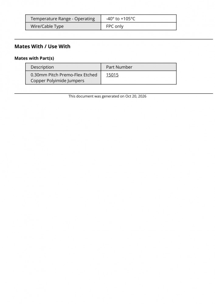 Technical document image 3 for Molex 5025982793